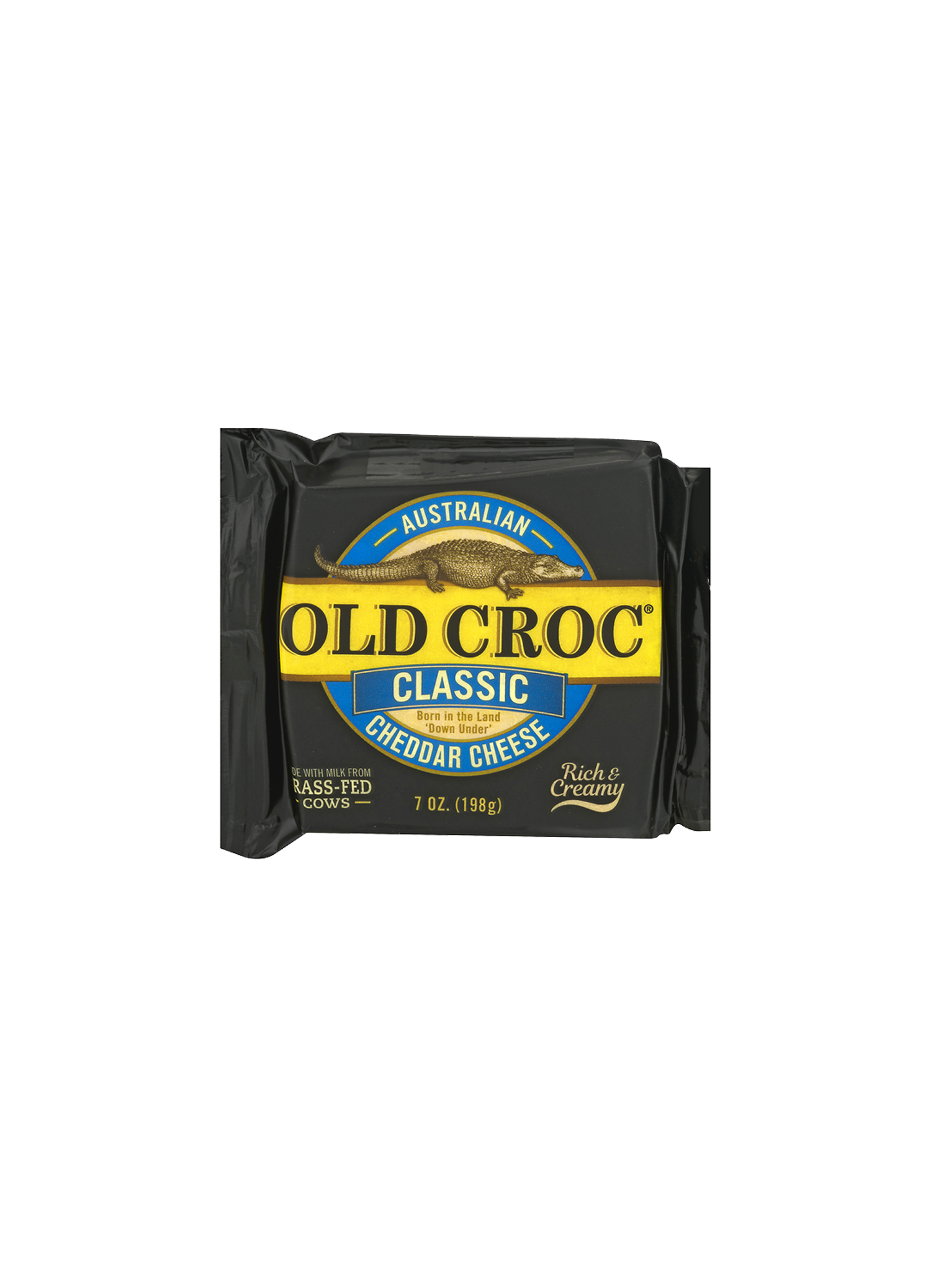 Australian Old Croc Classic Cheddar Cheese 198g – Shi Eurasia