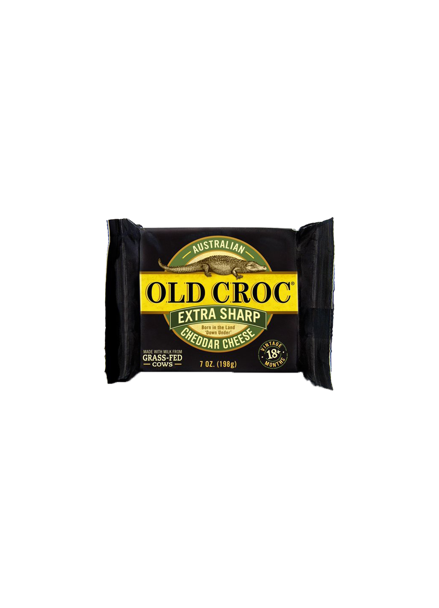 Australian Old Croc Extra Sharp Cheddar Cheese 198g – Shi Eurasia