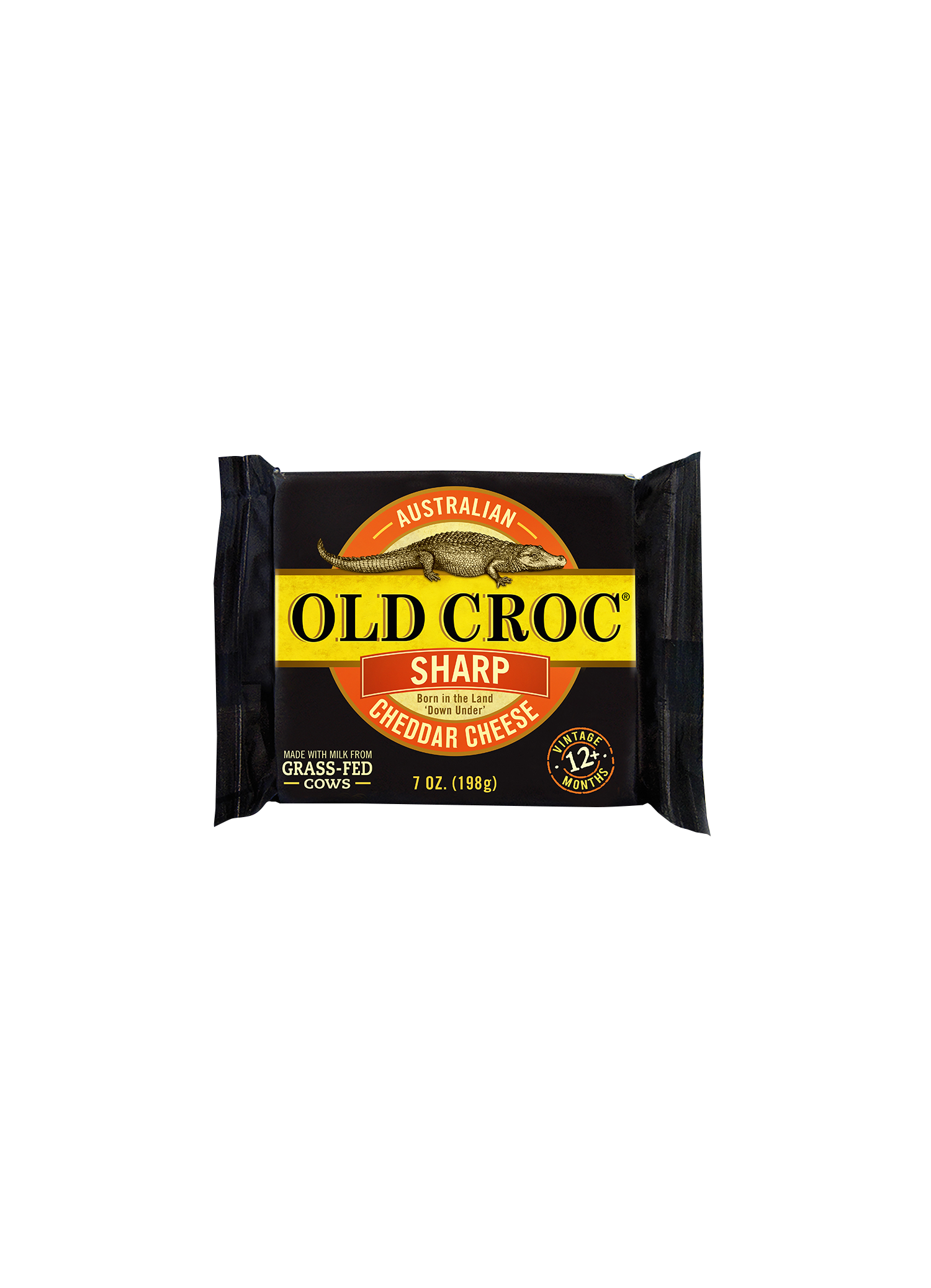 Australian Old Croc Sharp Cheddar Cheese 198g – Shi Eurasia