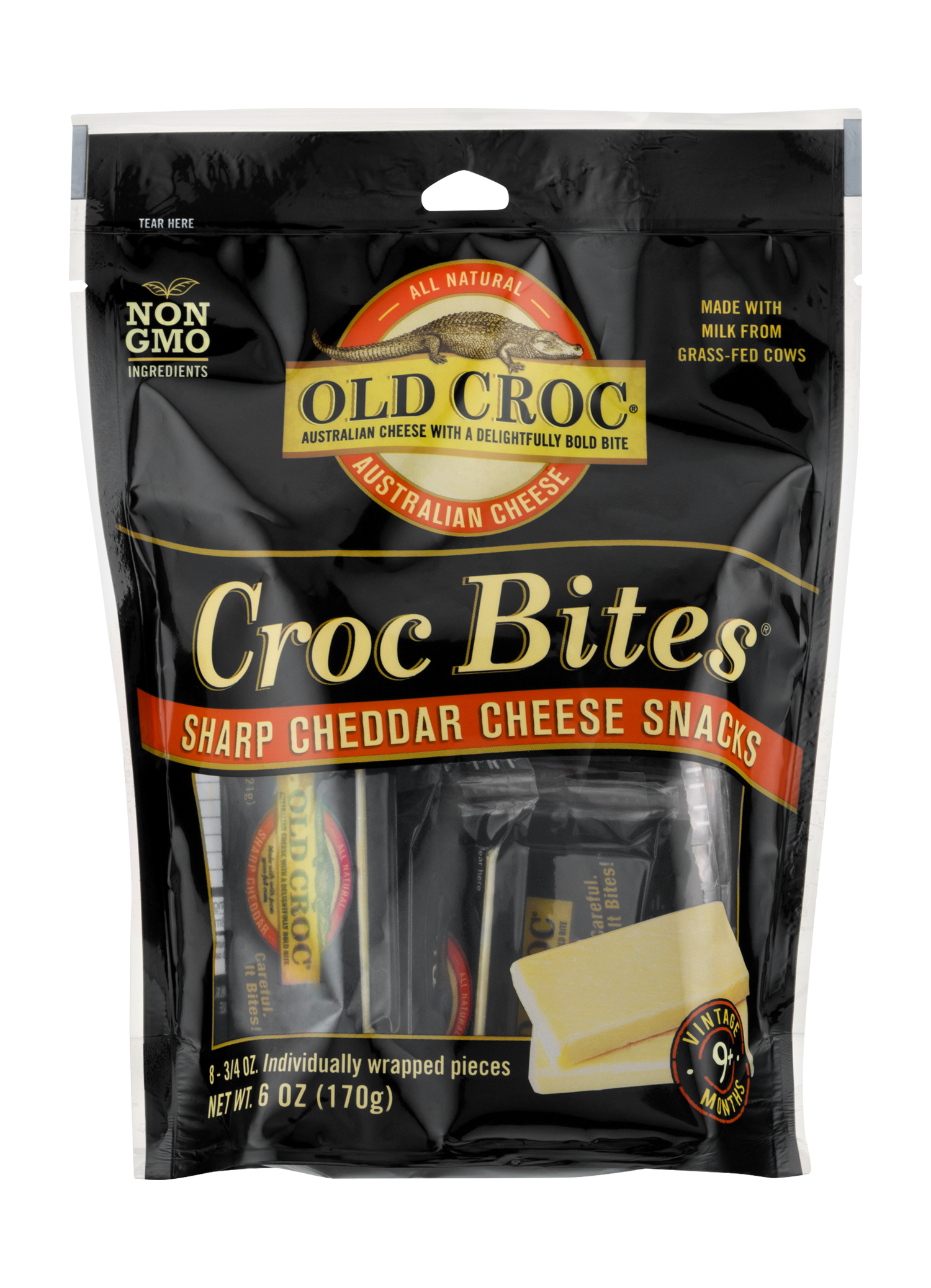Australian Old Croc Sharp Cheddar Cheese Snack 170g – Shi Eurasia