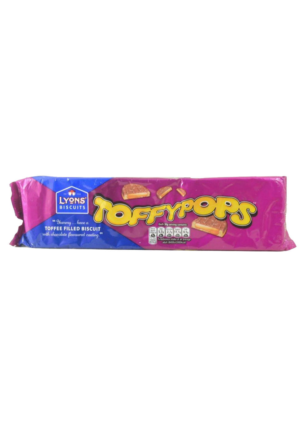 Burton's Lyons Toffee filled Biscuit Toffypops 120g – Shi Eurasia