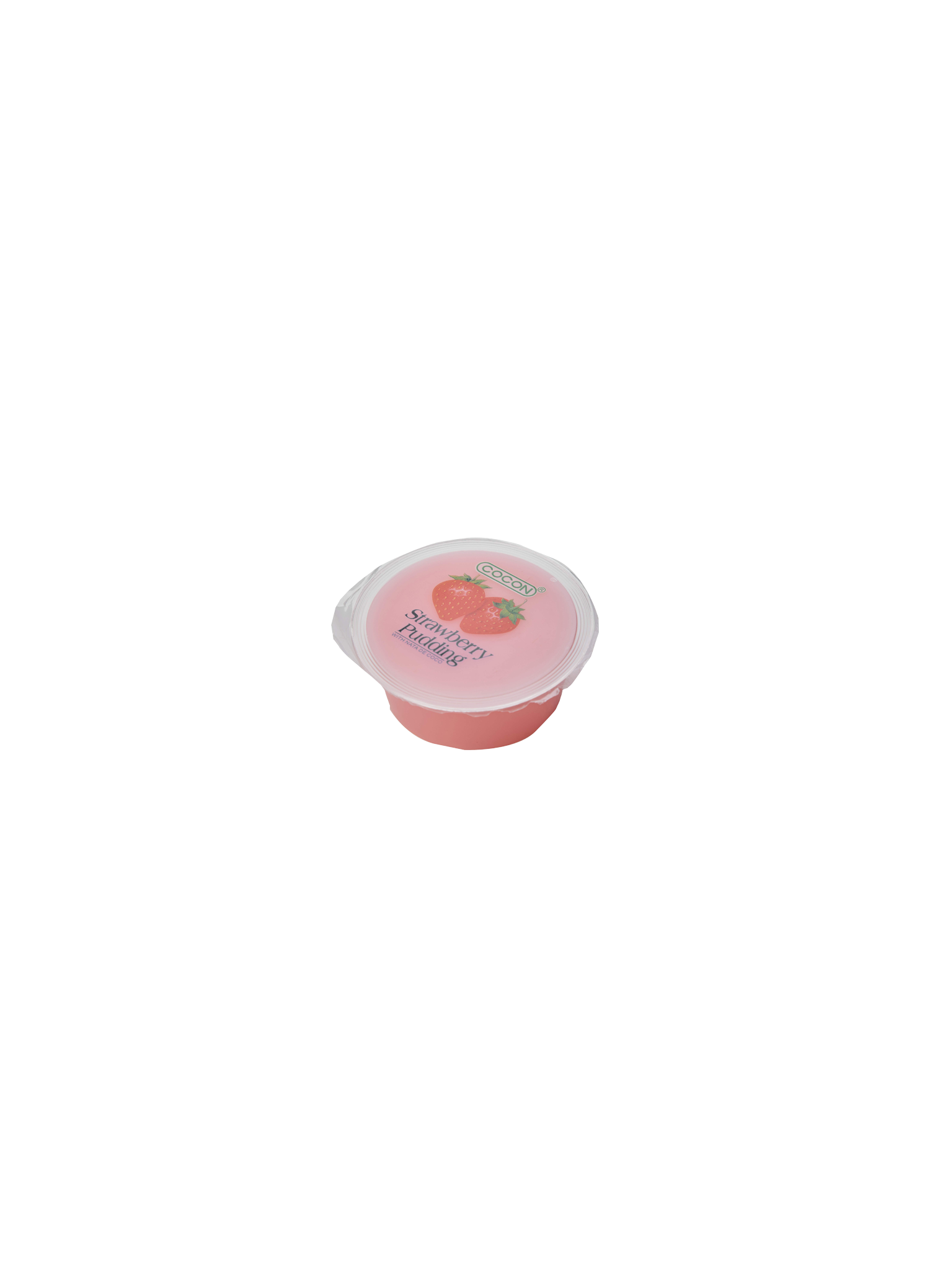 Cocon Strawberry Pudding with Nata de Coco – Shi Eurasia