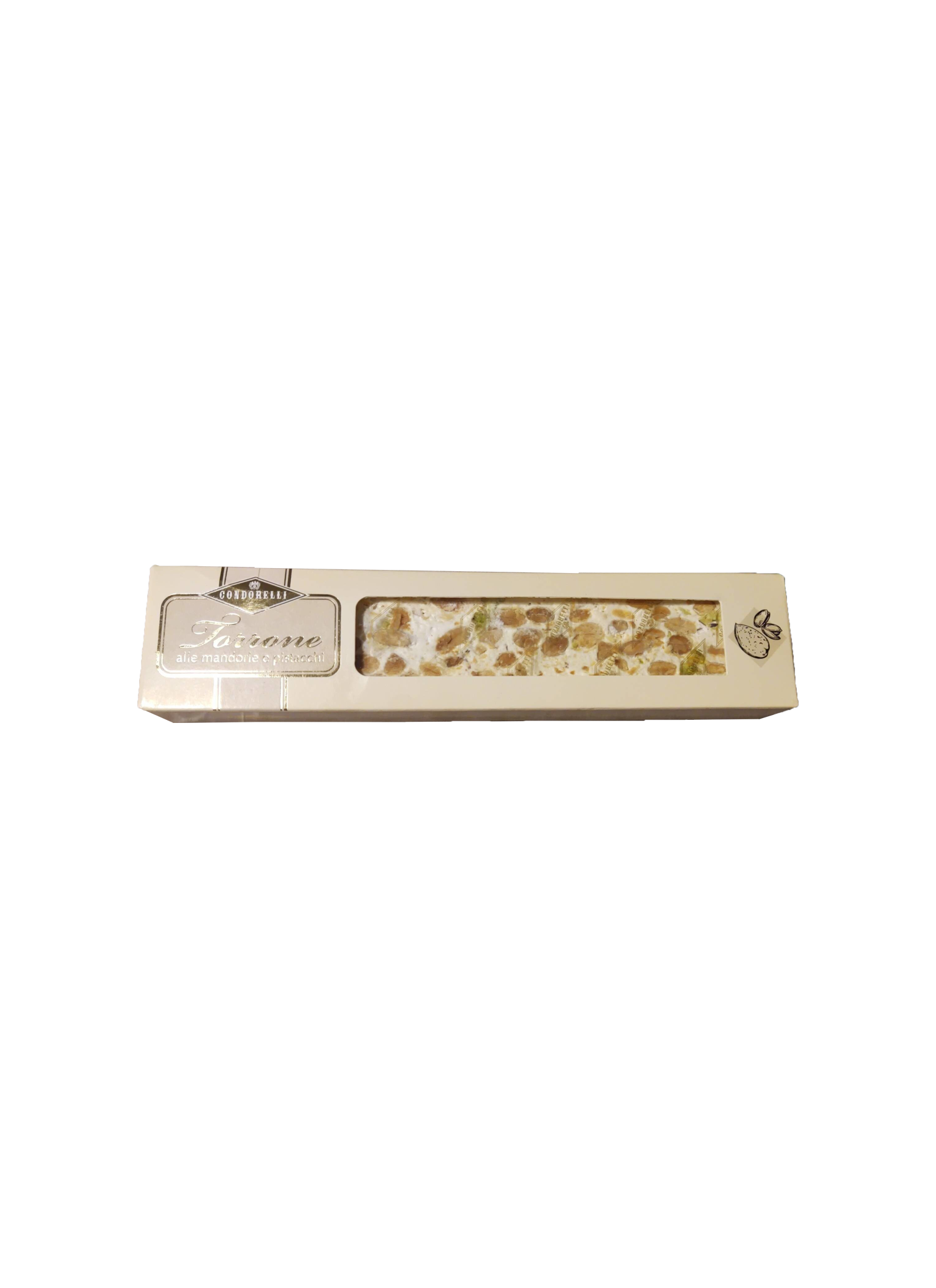 Condorelli Almond and Pistachio Nougat Bar No Coating 150g – Shi Eurasia