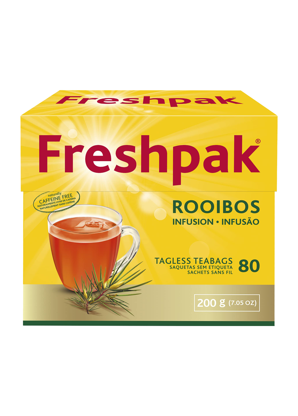 Freshpak Rooibos Infusion 80 Tagless Tea bags 200g – Shi Eurasia
