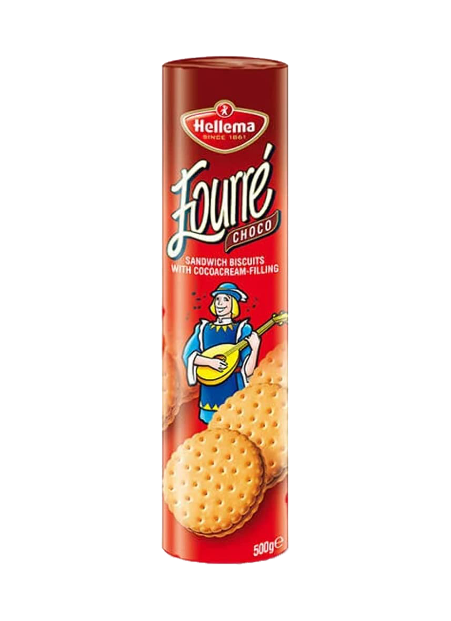 Hellema Fourre Choco Sandwich Biscuits with Cocoa Cream Filling 500g ...