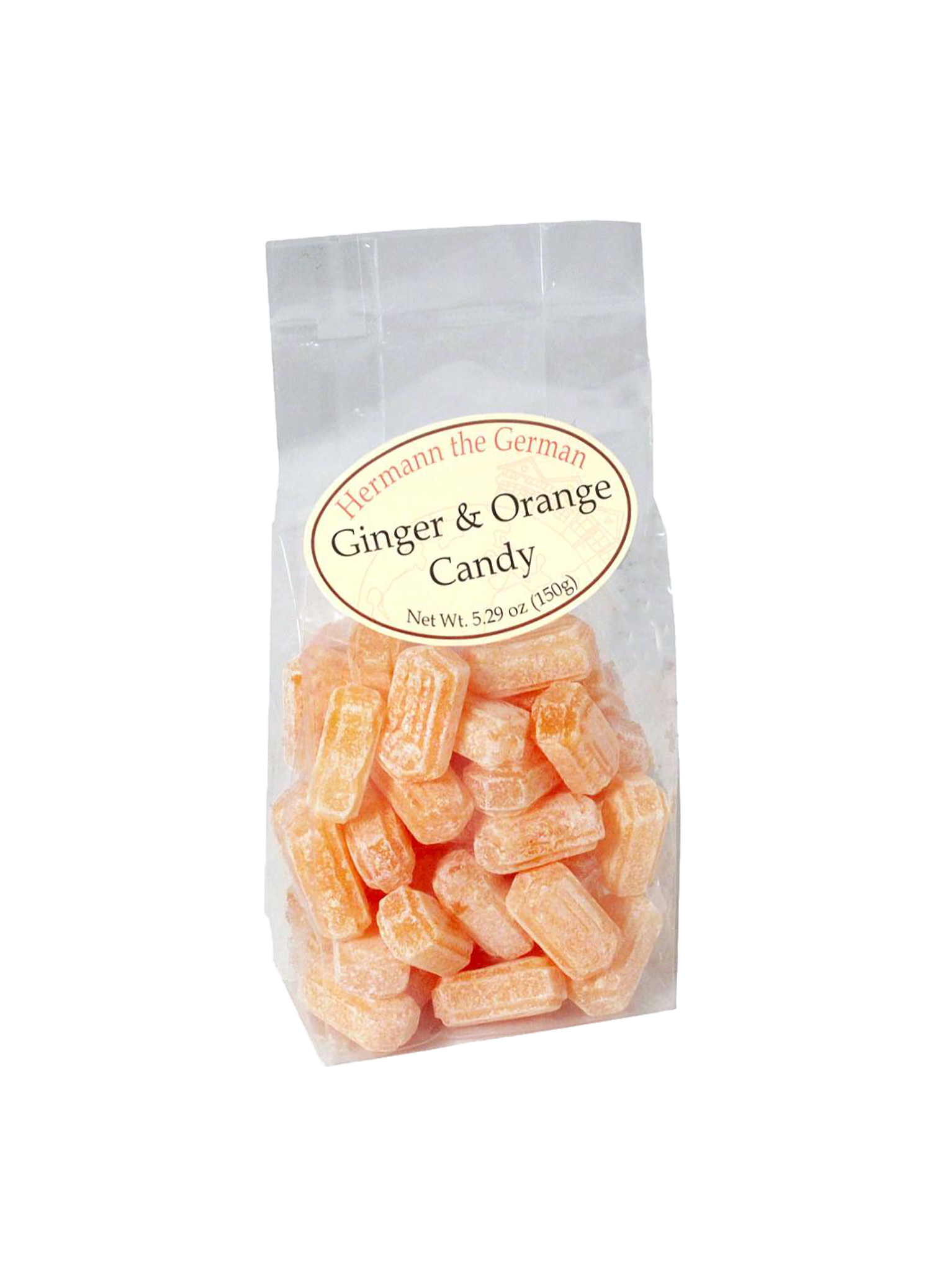 Hermann The German Candy Ginger Orange 150g – Shi Eurasia