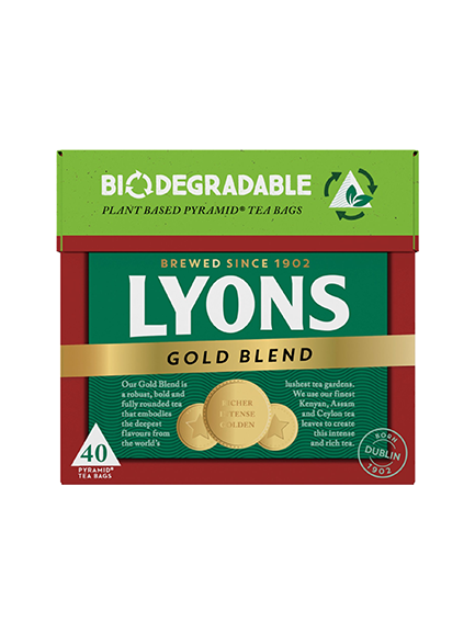 LYONS Gold Blend 40 Pyramid Tea Bags – Shi Eurasia