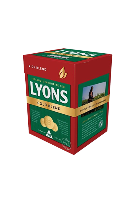LYONS Gold Blend 80 Biodegradable Pyramid tea bags – Shi Eurasia