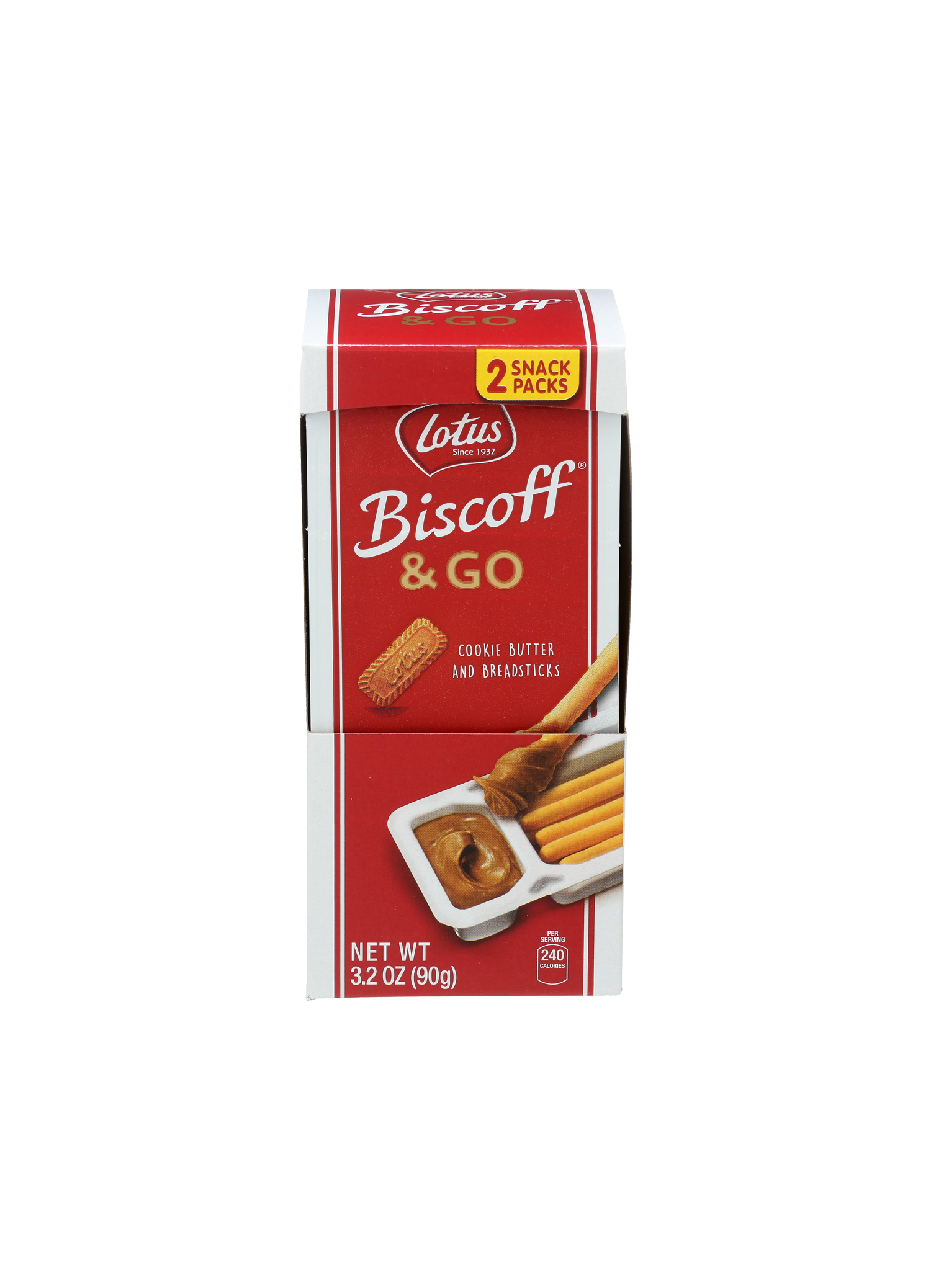 Lotus Biscoff & Go 2 Snack Pack 90g – Shi Eurasia