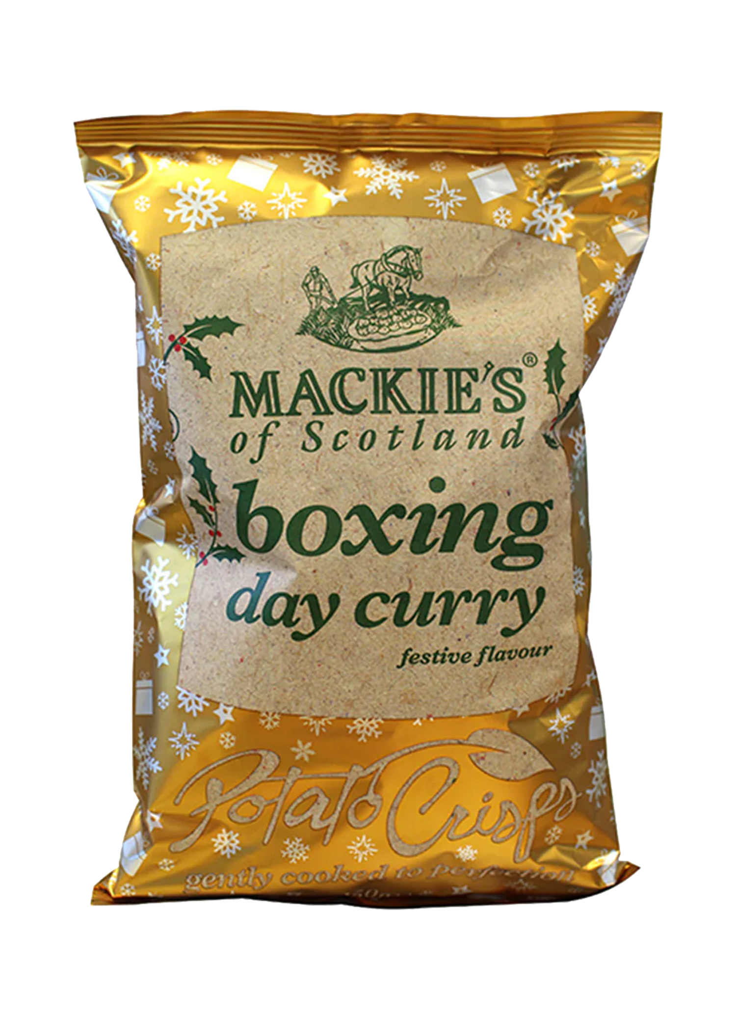 Mackie's Boxing Day Curry Festive Flavour Potato Crisps 150g – Shi Eurasia