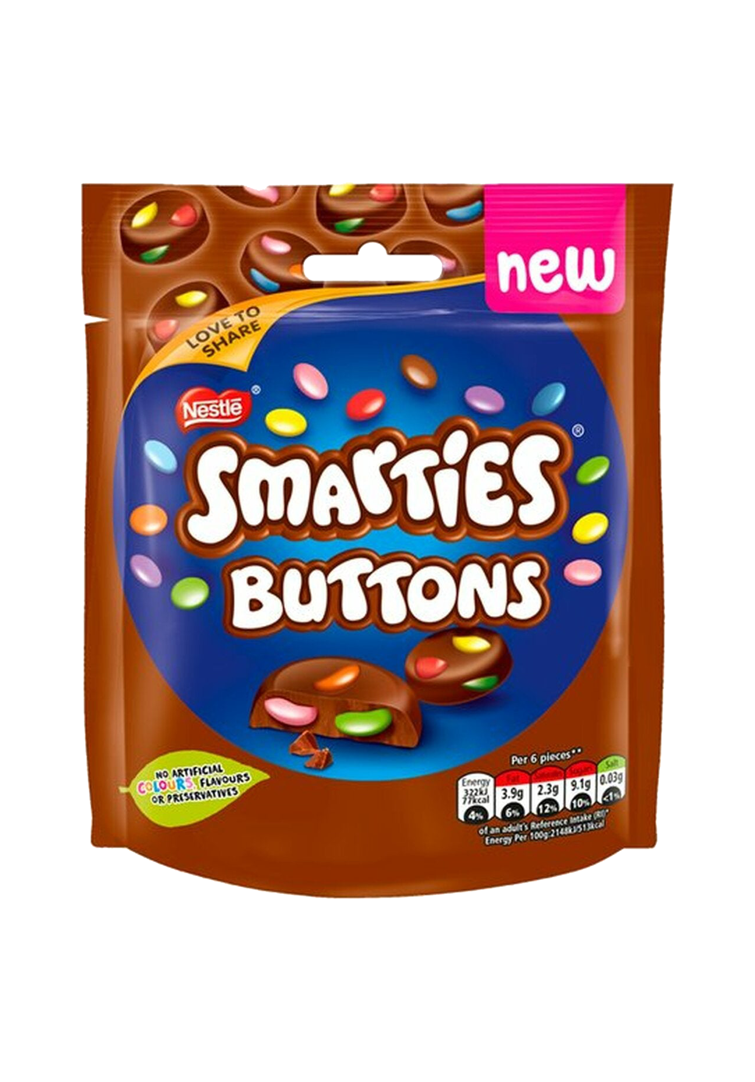 Nestle Smarties Buttons 90g – Shi Eurasia