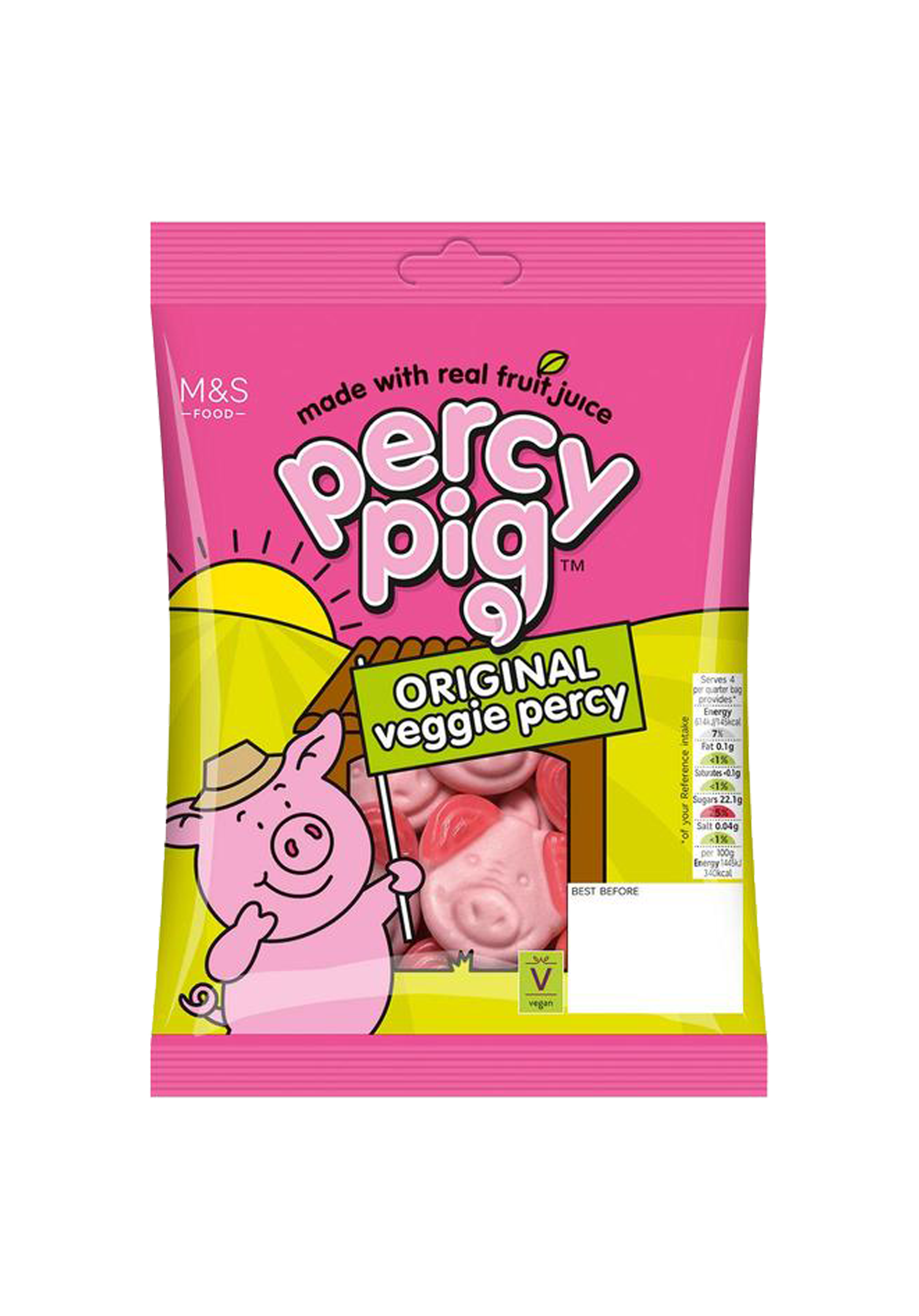 Percy Pig Original Veggie Percy 170g Shi Eurasia Percy Pig Original Veggie Percy 170g Shi Eurasia