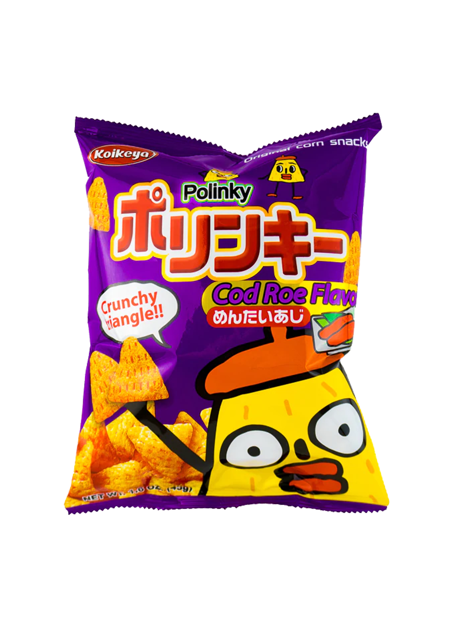 Polinky Cod Roe Flavour Crunchy Triangle 45g – Shi Eurasia