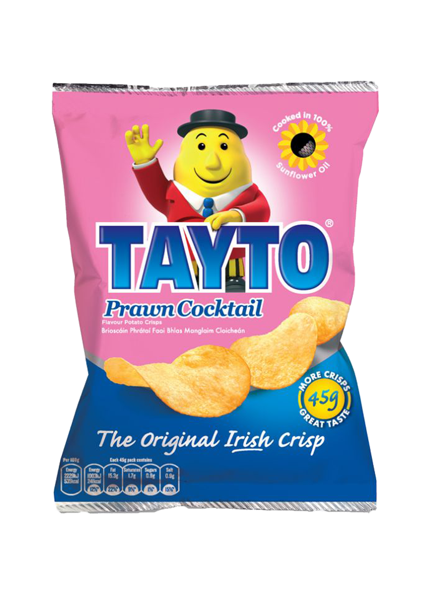 Tayto Prawn Cocktail Flavour 45g – Shi Eurasia
