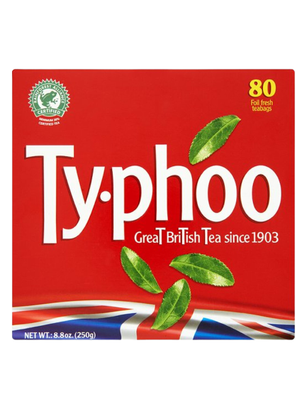 TyPhoo 80 tea bags – Shi Eurasia